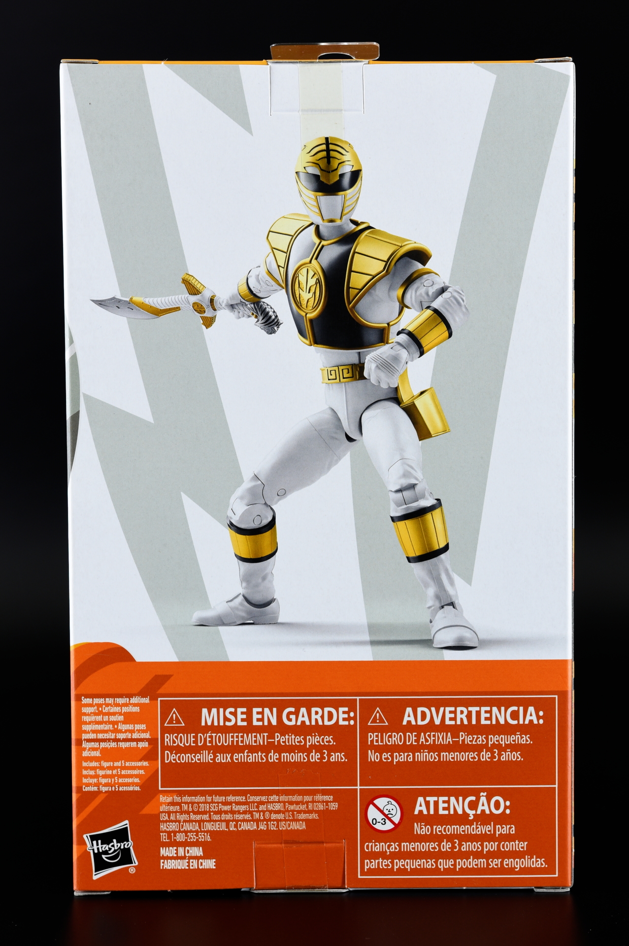 Hasbro: Power Rangers Lightning Collection Mighty Morpin White Ranger