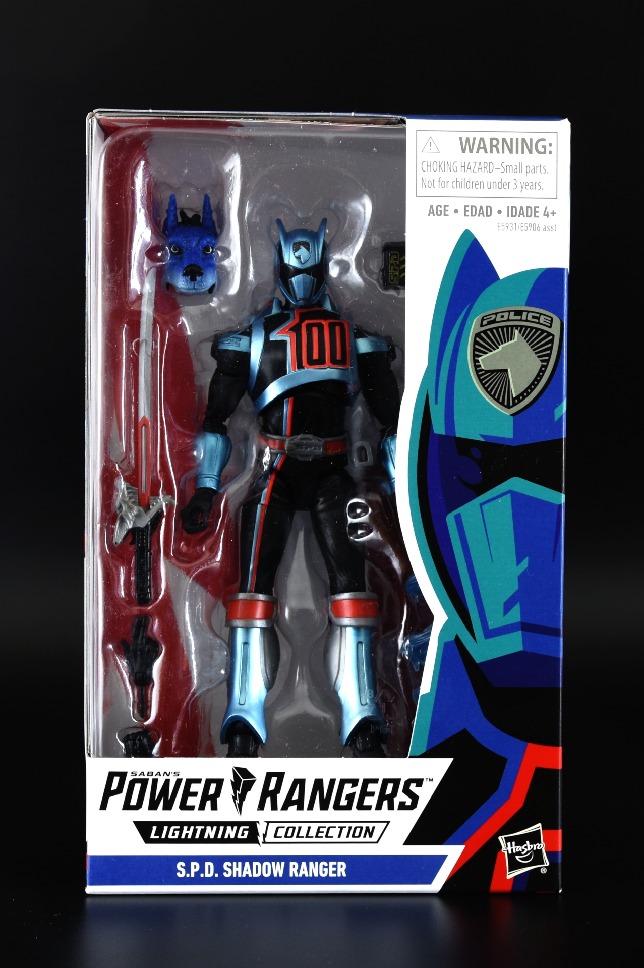 Hasbro: Power Rangers Lightning Collection S.P.D Shadow Ranger