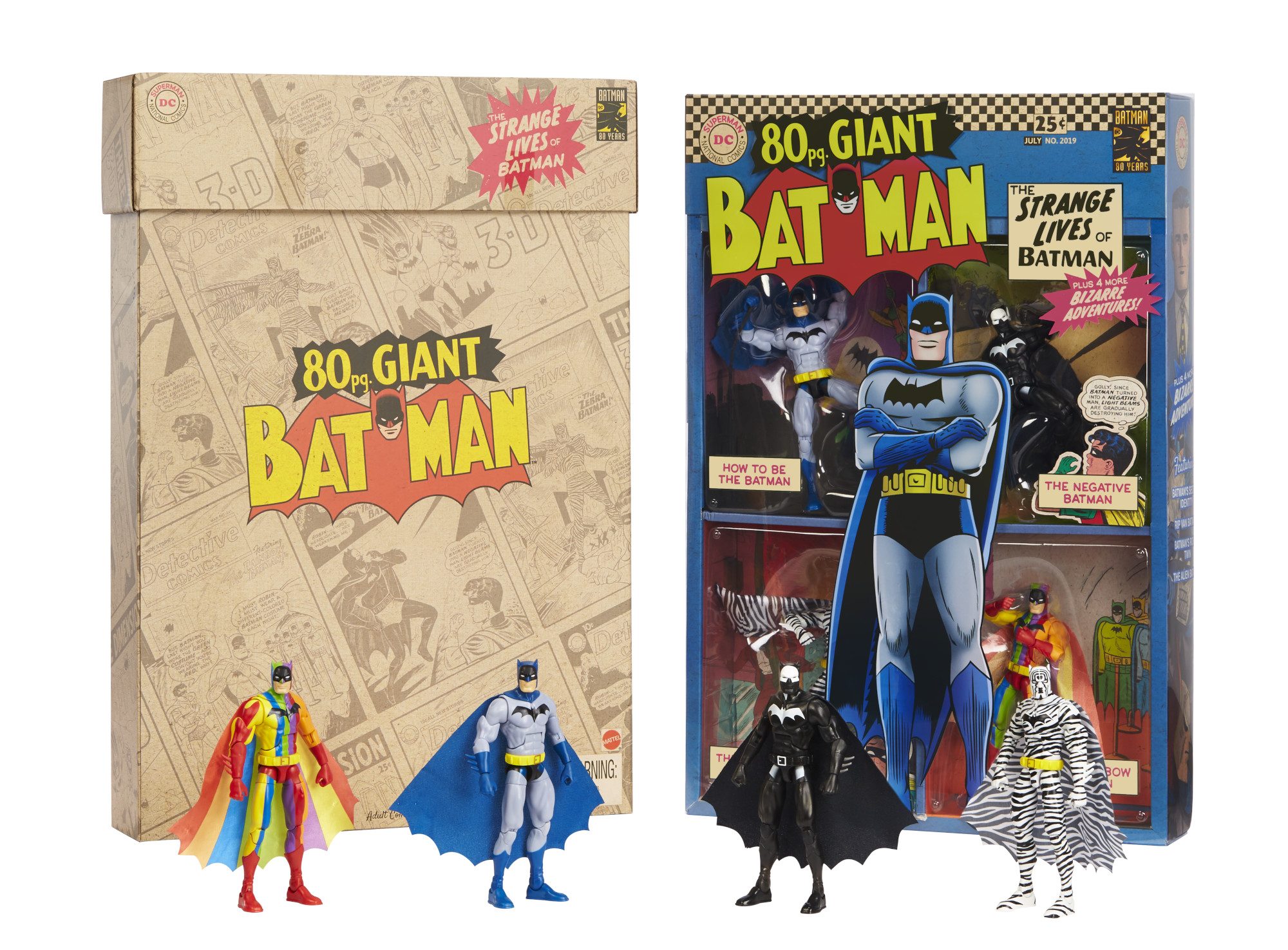 Mattel SDCC Exclusive Silver Age Batman 4-Pack Promo Images and Info