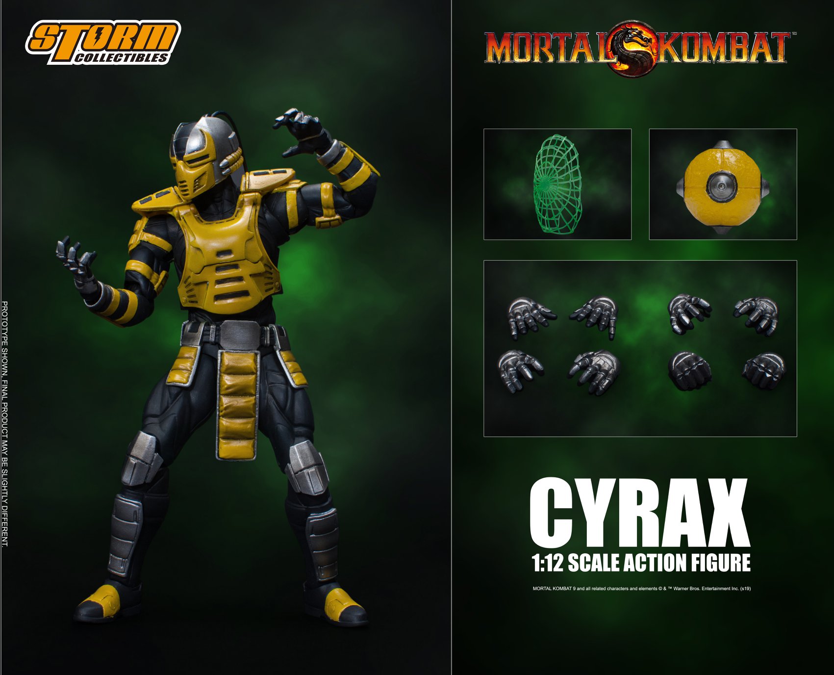 Storm Collectibles: Mortal Kombat Cyrax Promo Images and Pre-Order Info