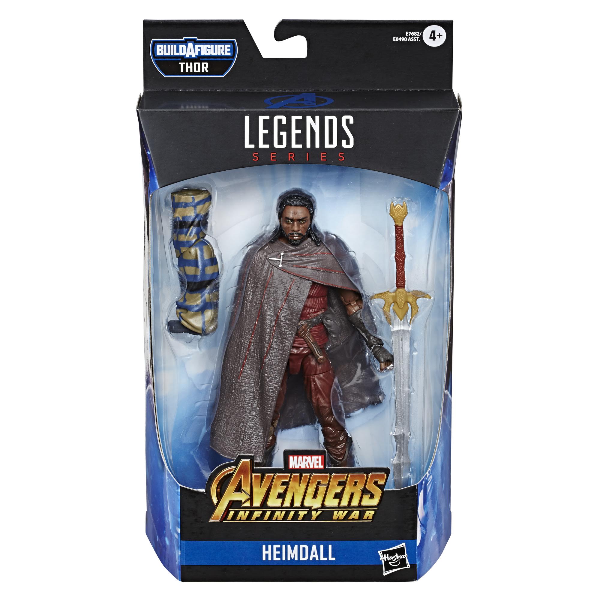 Hasbro: Marvel Legends Avengers Thor Wave Packages Front and Back