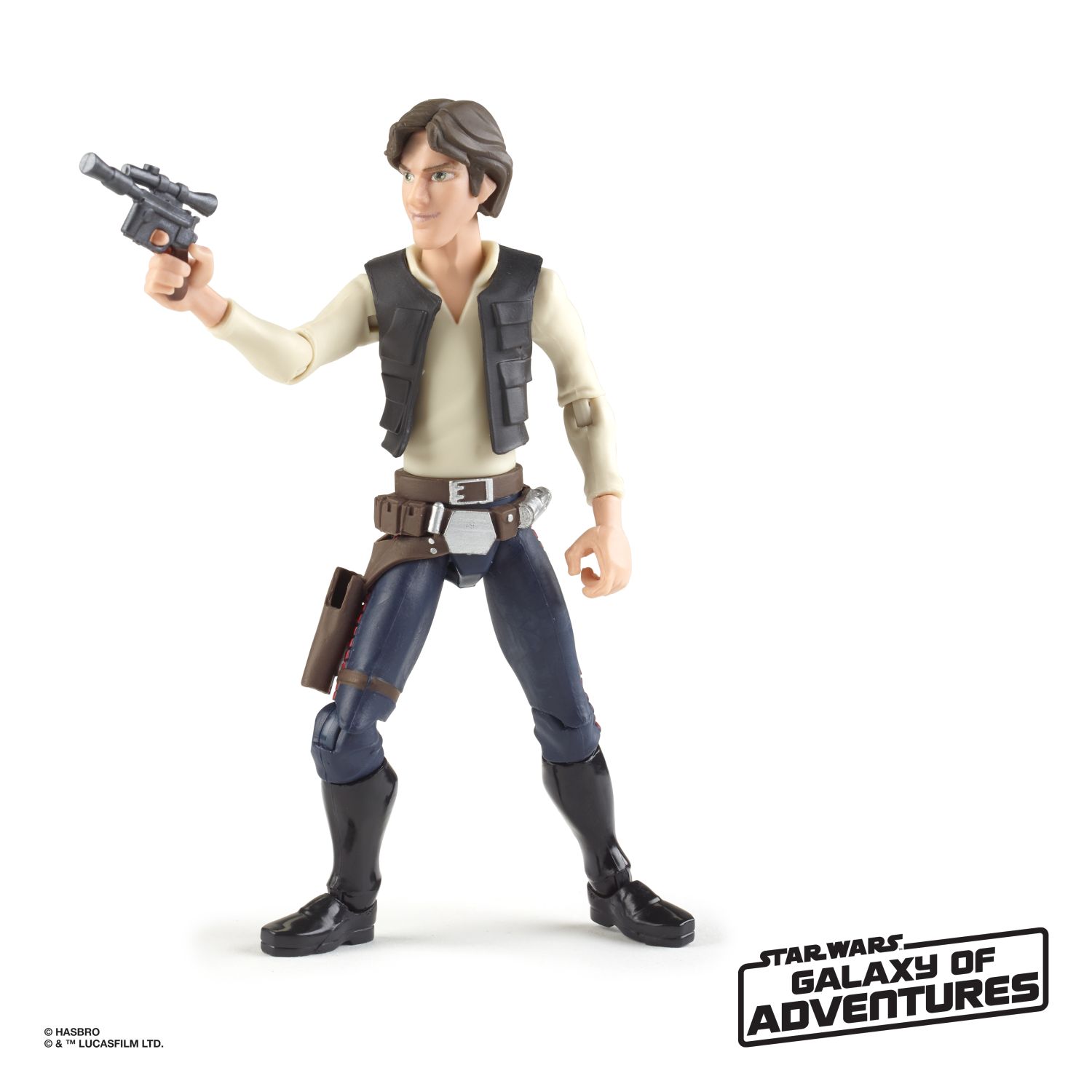 STAR WARS GALAXY OF ADVENTURES 5-INCH Figure Assortment – Han Solo (oop 2)