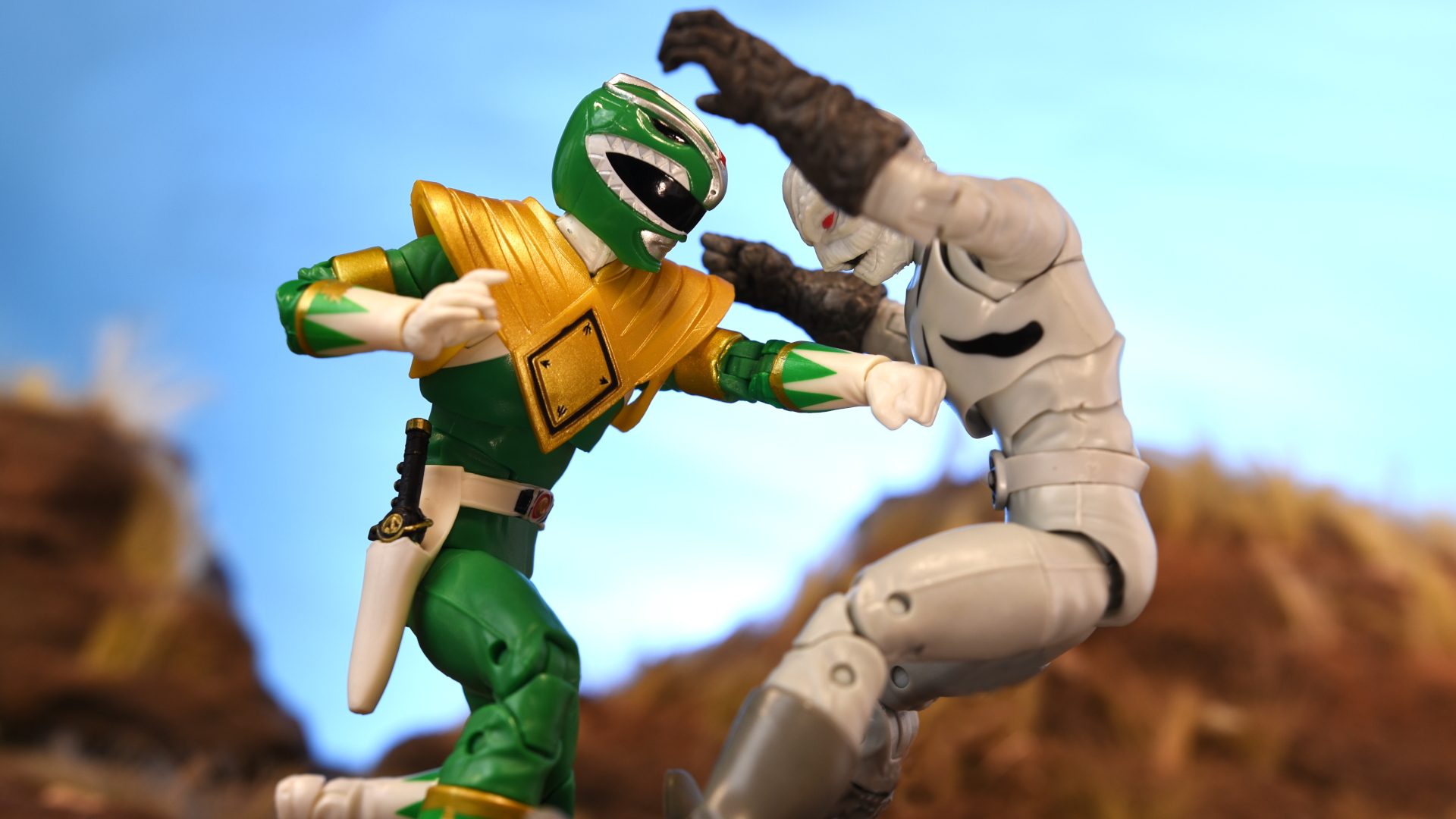 Hasbro: Power Rangers Lightning Collection Fighting Spirit Green Ranger ...
