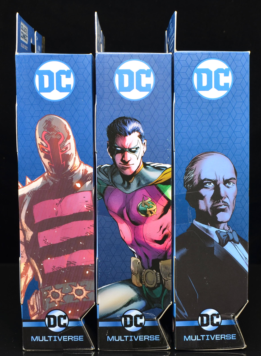 Mattel: DC Multiverse Killer Croc Series Red Robin, KGBeast, and Alfred ...