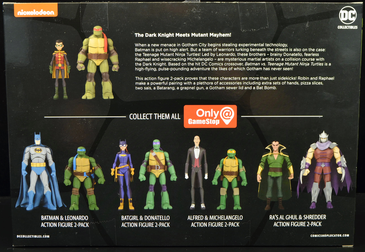 DC Collectibles: Batman vs Teenage Mutant Ninja Turtles GameStop ...