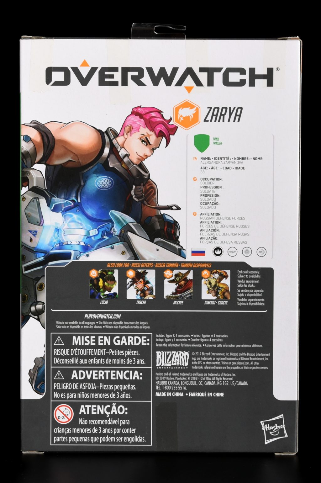 Hasbro: Overwatch Ultimates Zarya Review