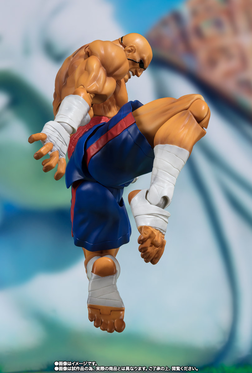 Bandai: S.H. Figuarts Street Fighter Sagat Promo Images and Info