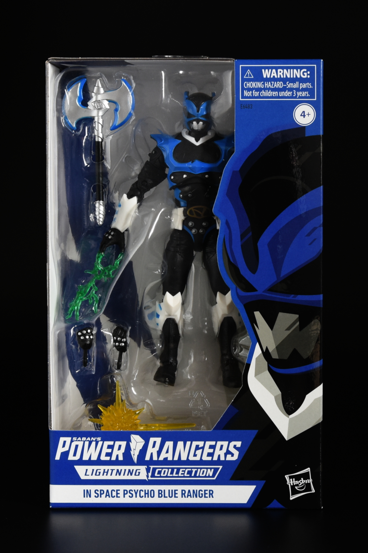 Hasbro: Power Rangers Lightning Collection In Space Psycho Blue Ranger ...