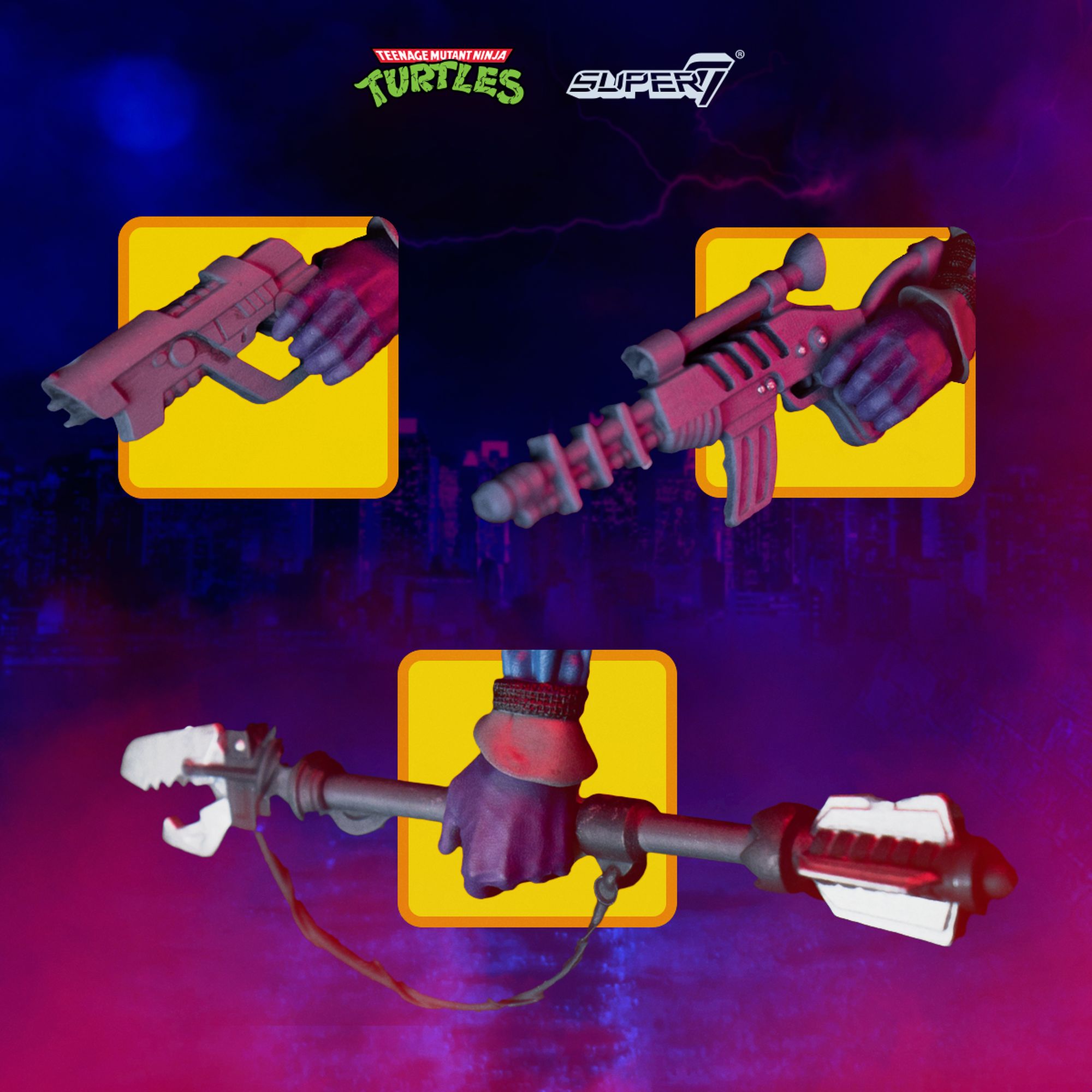 Super7: Teenage Mutant Ninja Turtles Ultimates Weapon Rack Update!