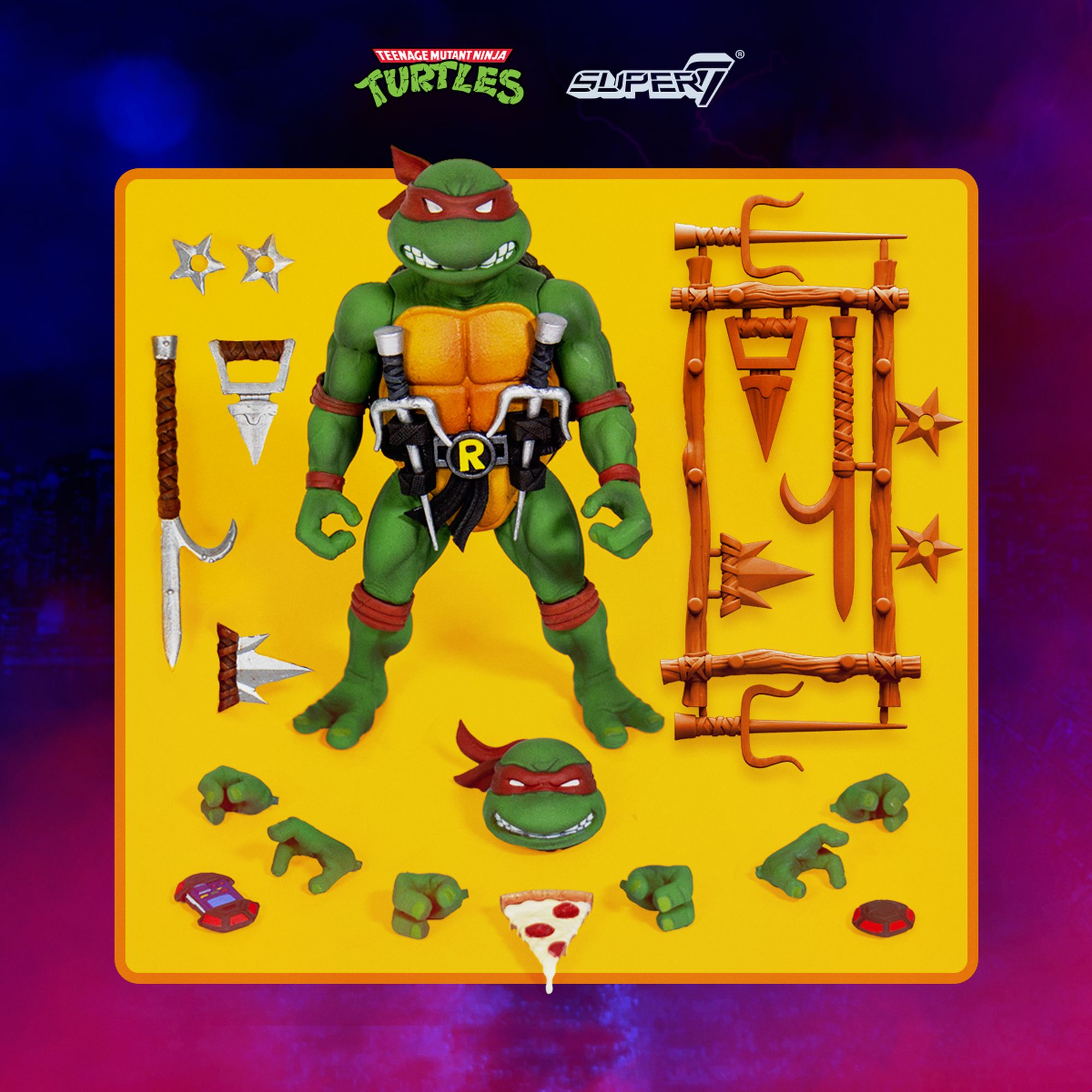 Super7: Teenage Mutant Ninja Turtles Ultimates Weapon Rack Update!