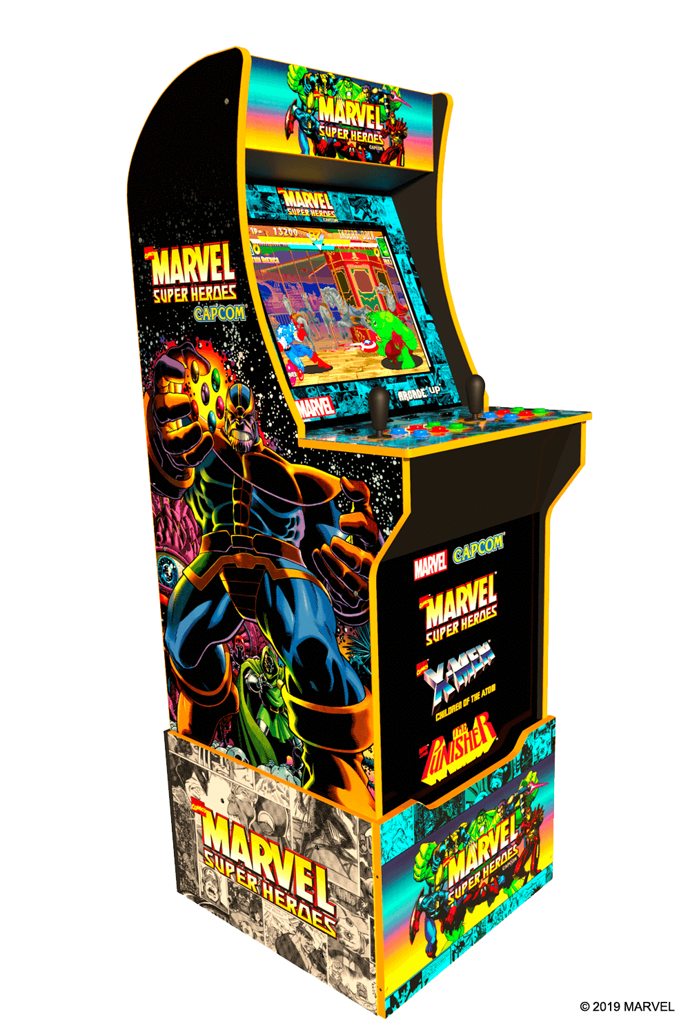 Arcade1Up: Teenage Mutant Ninja Turtles and Marvel Superheroes Arcade ...