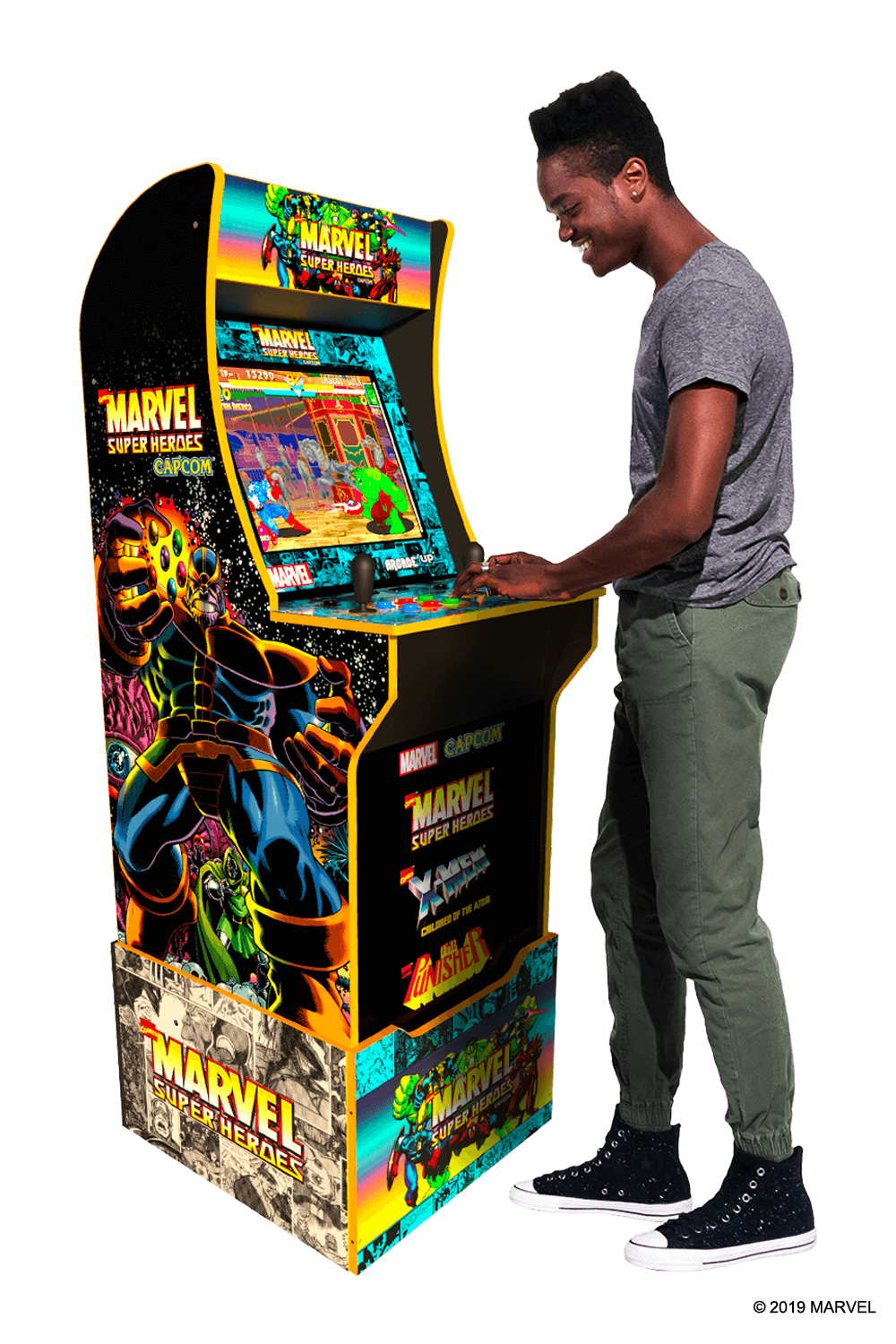 Arcade1Up: Teenage Mutant Ninja Turtles and Marvel Superheroes Arcade ...