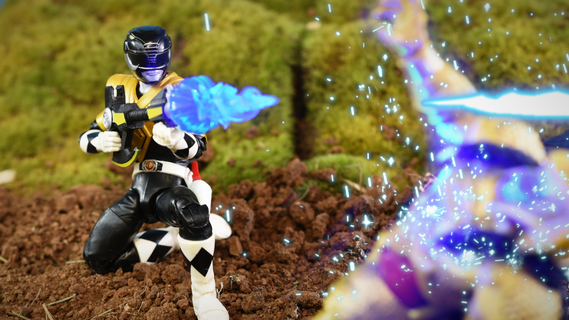 Hasbro: Power Rangers Lightning Collection Dragon Shield Black Ranger ...