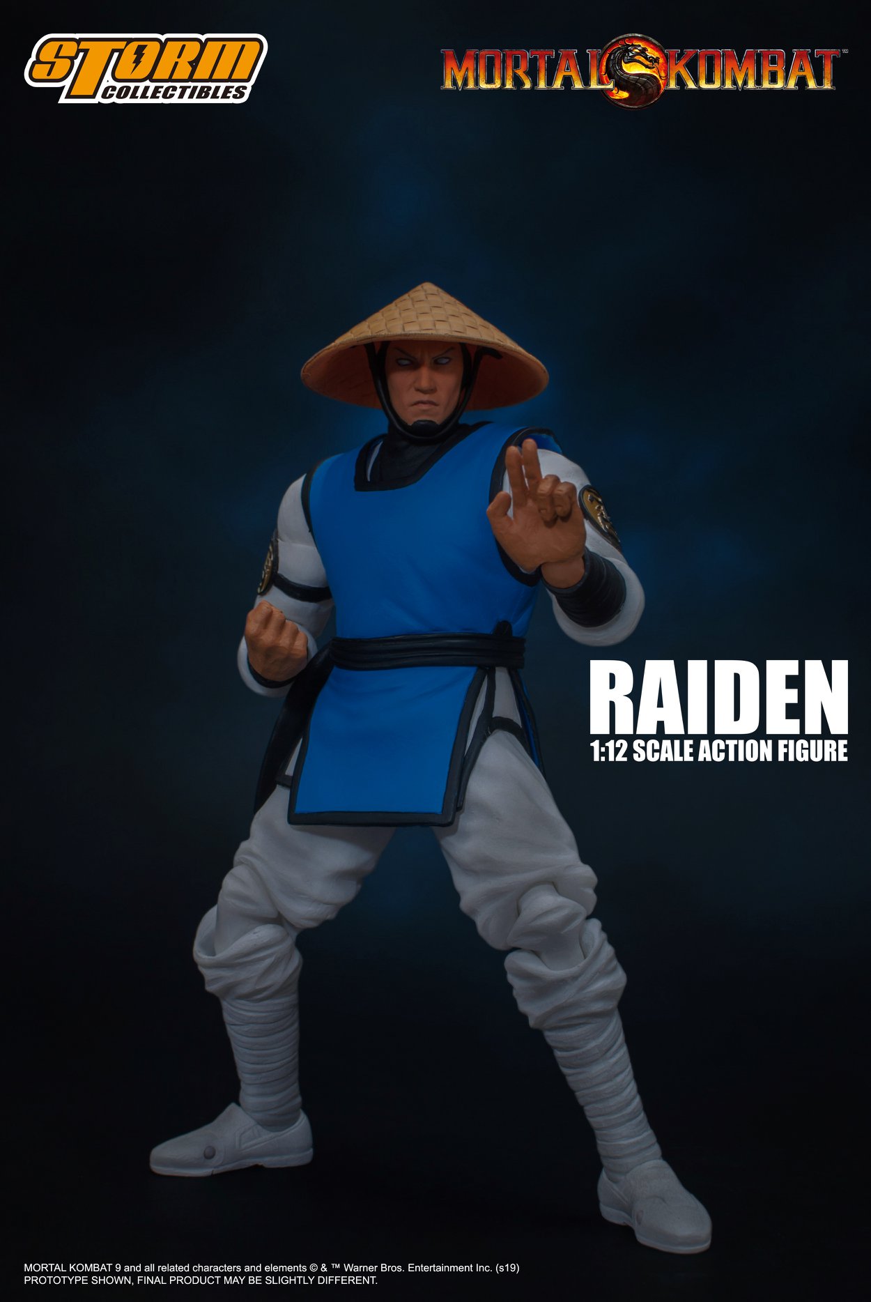 Storm Collectibles: Mortal Kombat Raiden Promo Images and Info