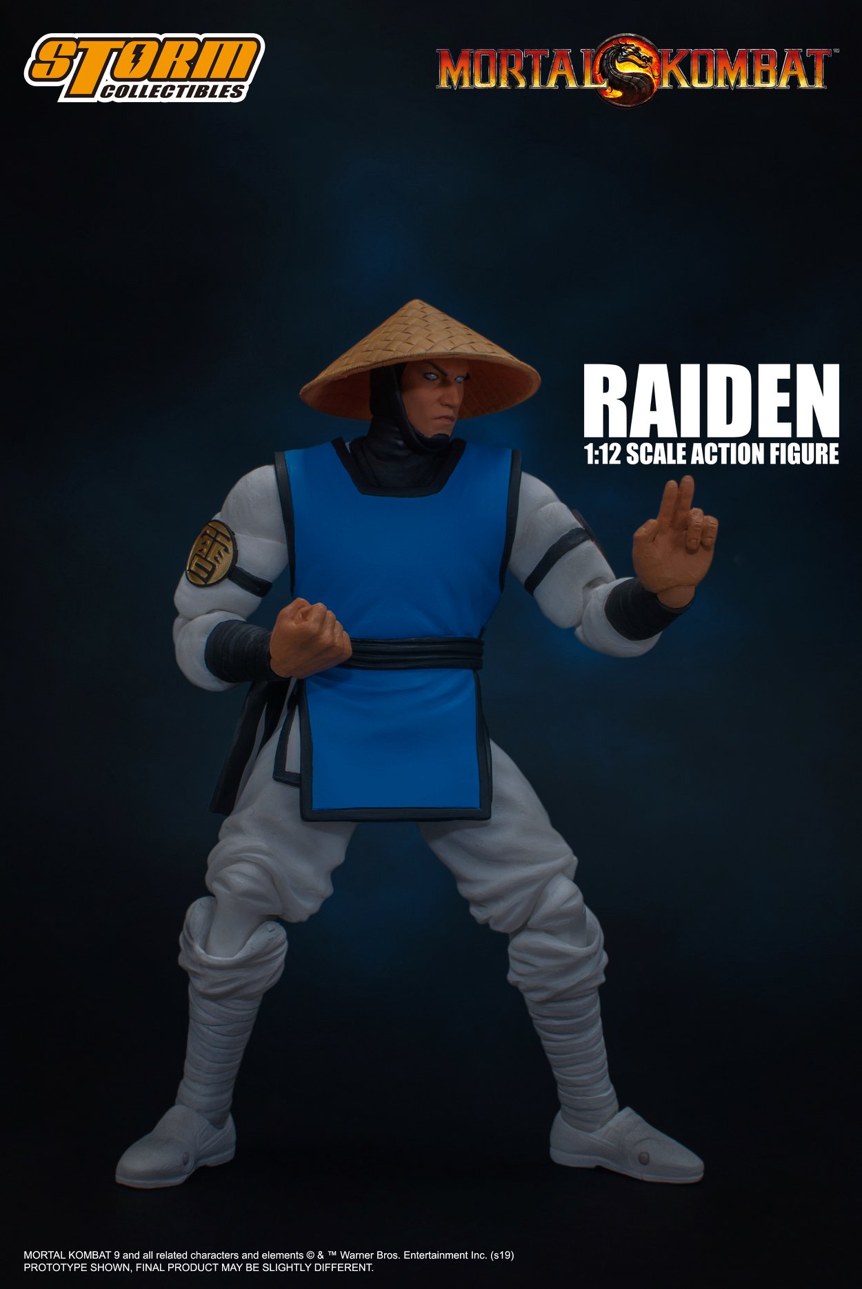 Storm Collectibles: Mortal Kombat Raiden Promo Images and Info