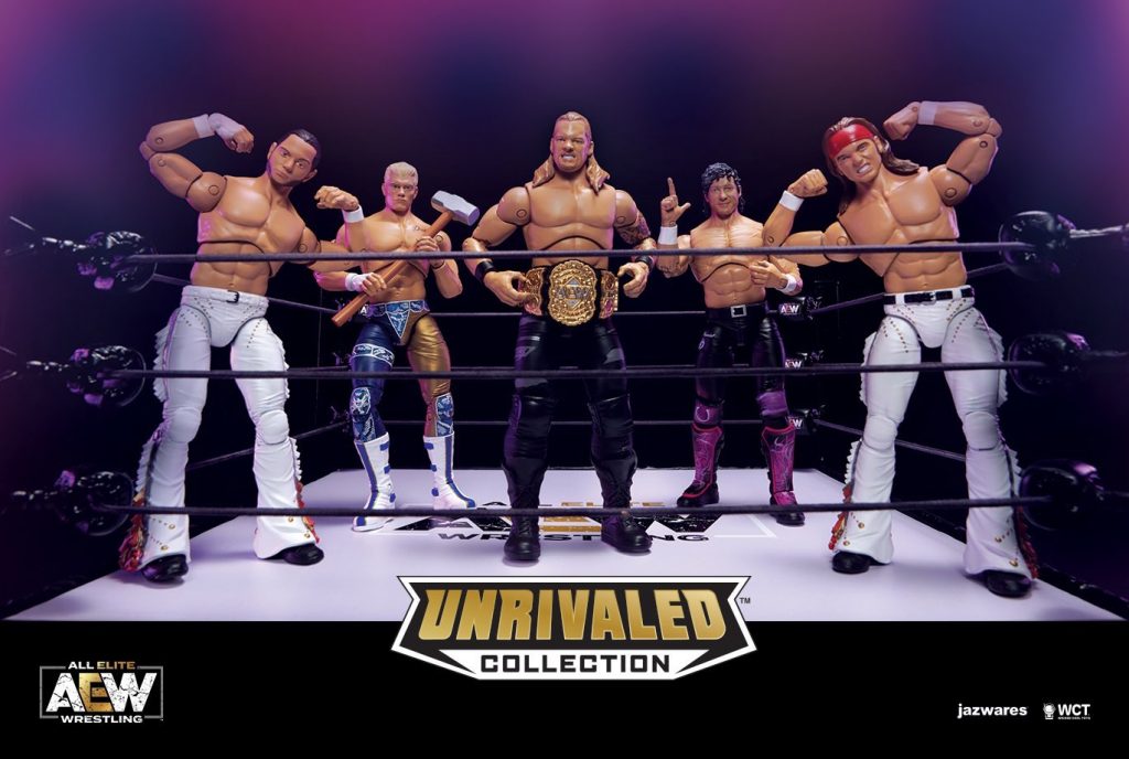 Jazwares: AEW Unrivaled Collection Promo Images