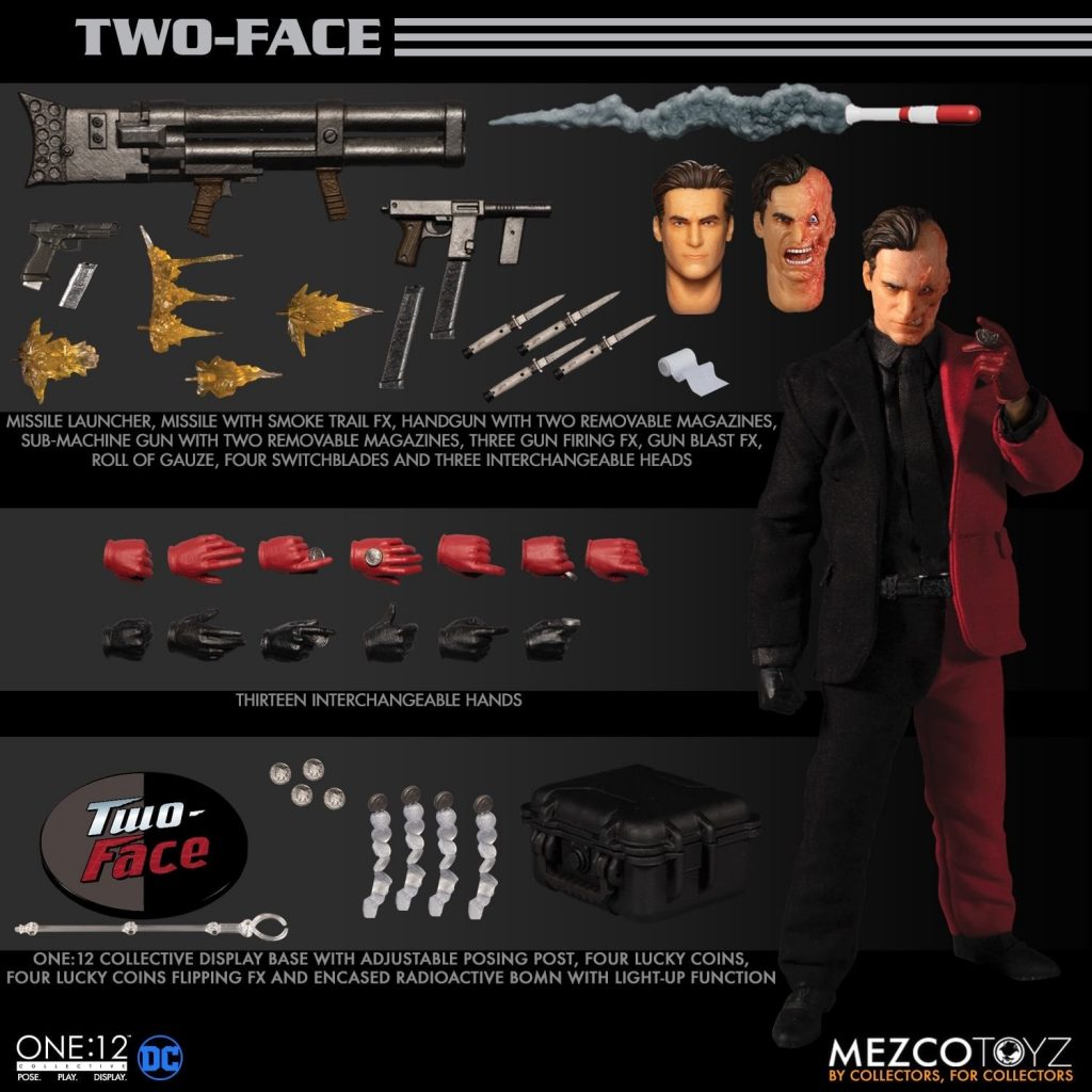 Mezco One:12 Collective DC Two-Face Promo Images and Pre-Order