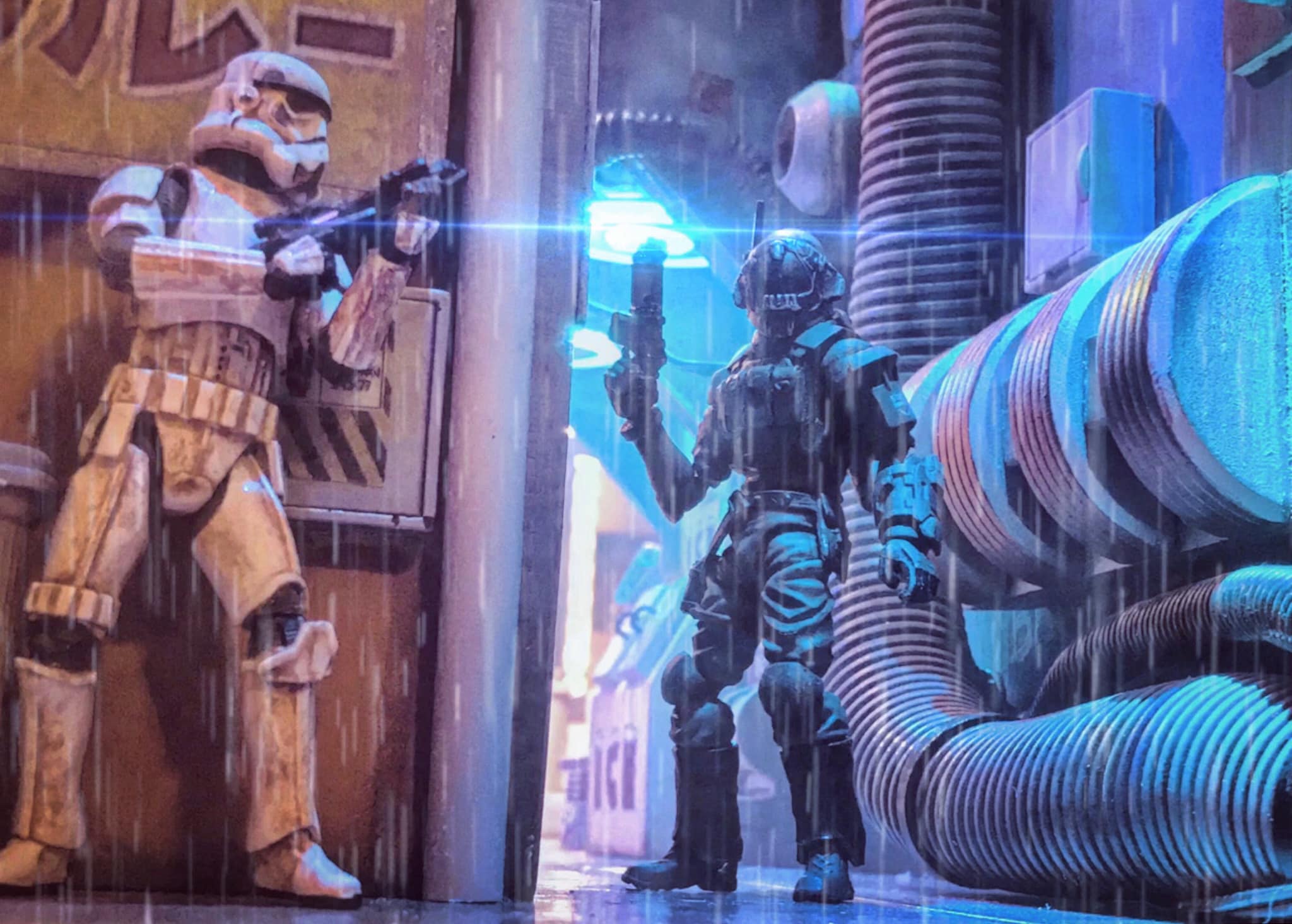 Empire Toy Works: Custom Droid Cargo Sled and Containers