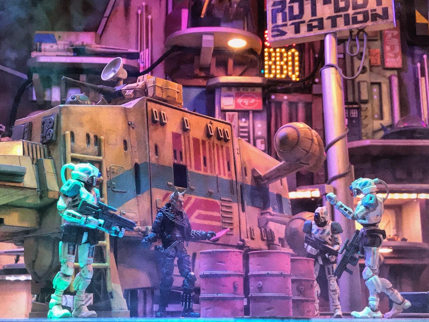 Empire Toy Works: Custom Droid Cargo Sled and Containers