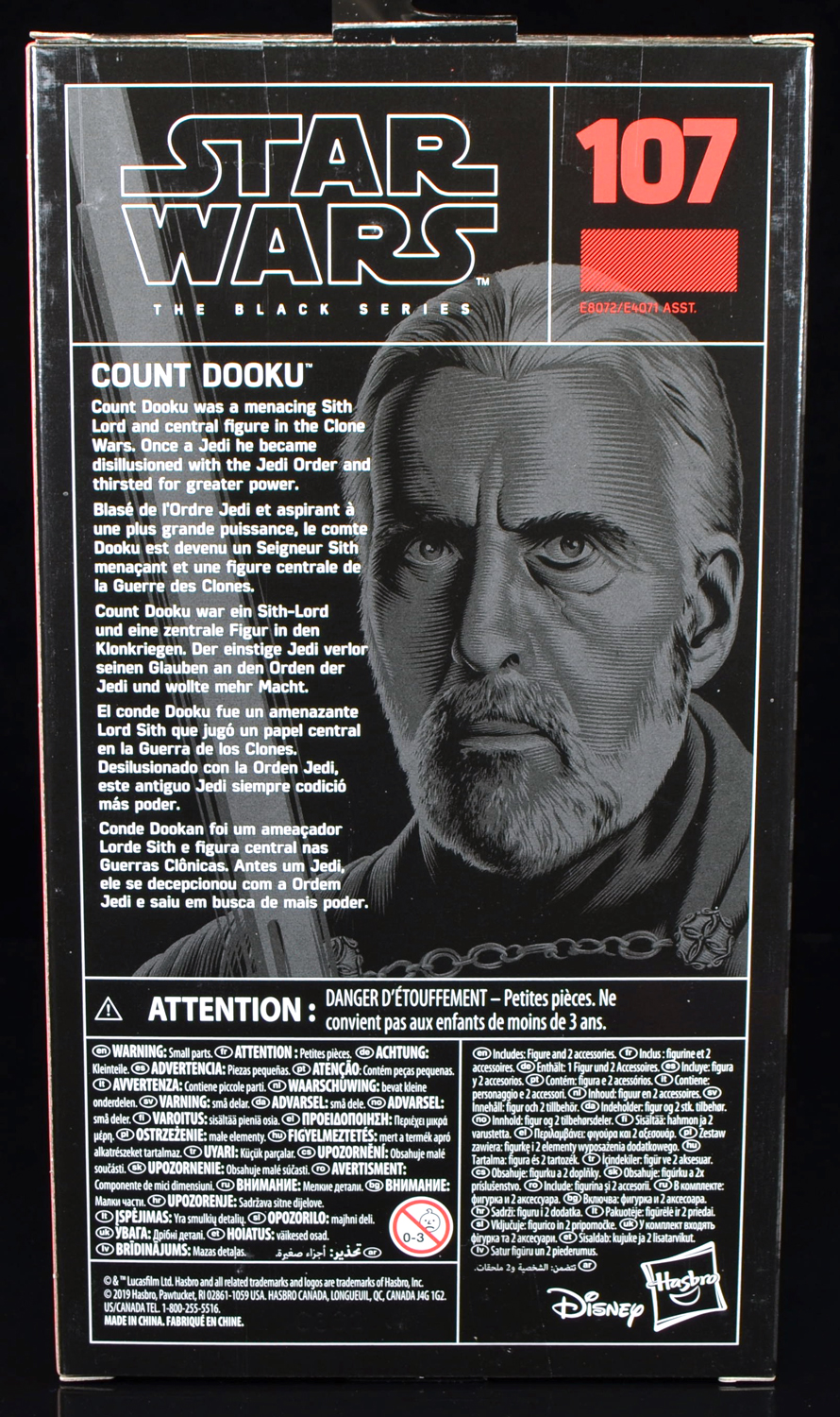 Hasbro: Star Wars Black Series Count Dooku Review