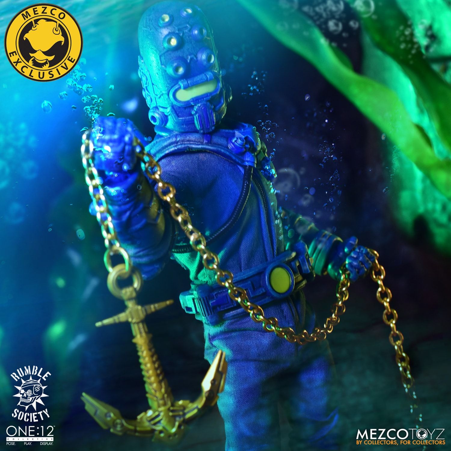 Mezco One:12 Collective Rumble Society – Baron Bends and the Aquaticons ...