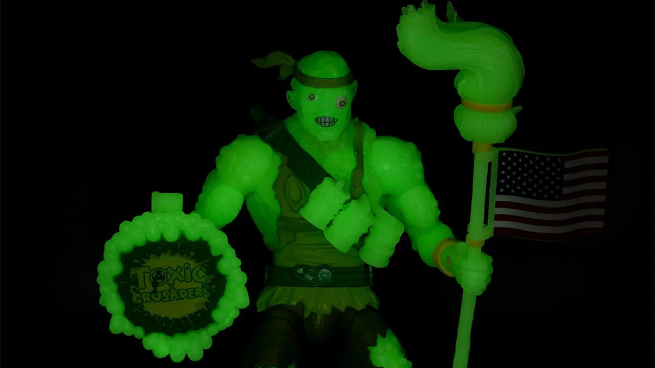 Super7: EE Exclusive Toxic Crusaders Deluxe Glow in the Dark Toxie ...