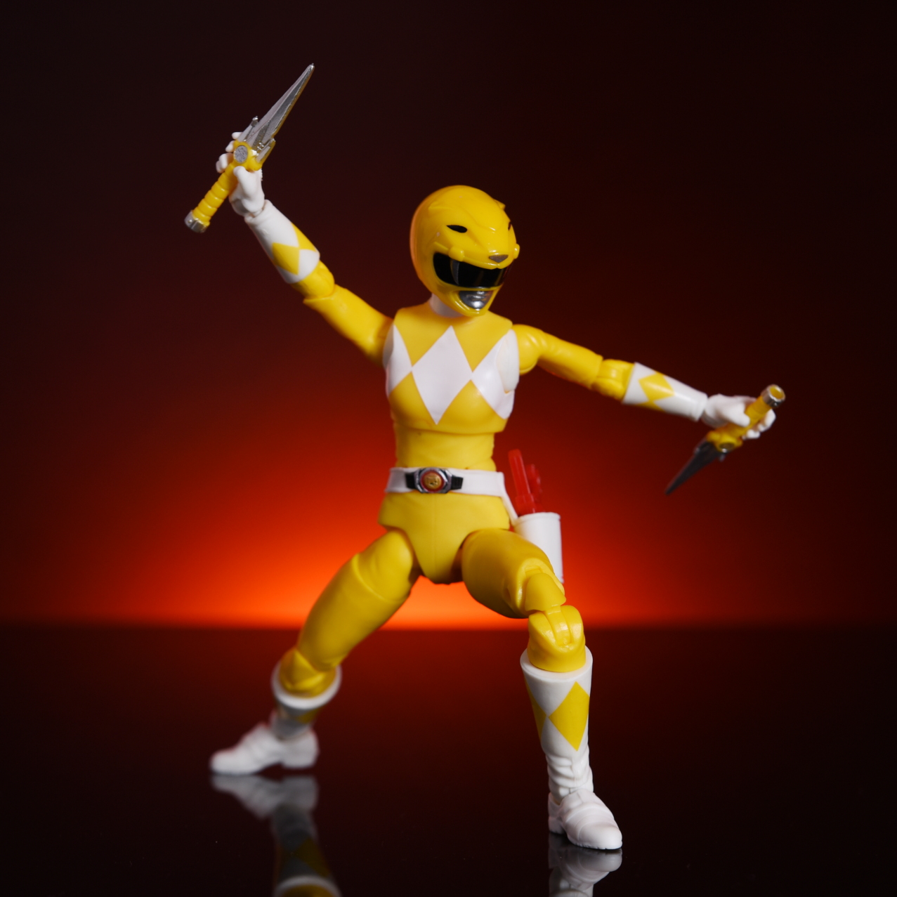 Hasbro: Power Rangers Lightning Collection Mighty Morphin Yellow Ranger ...