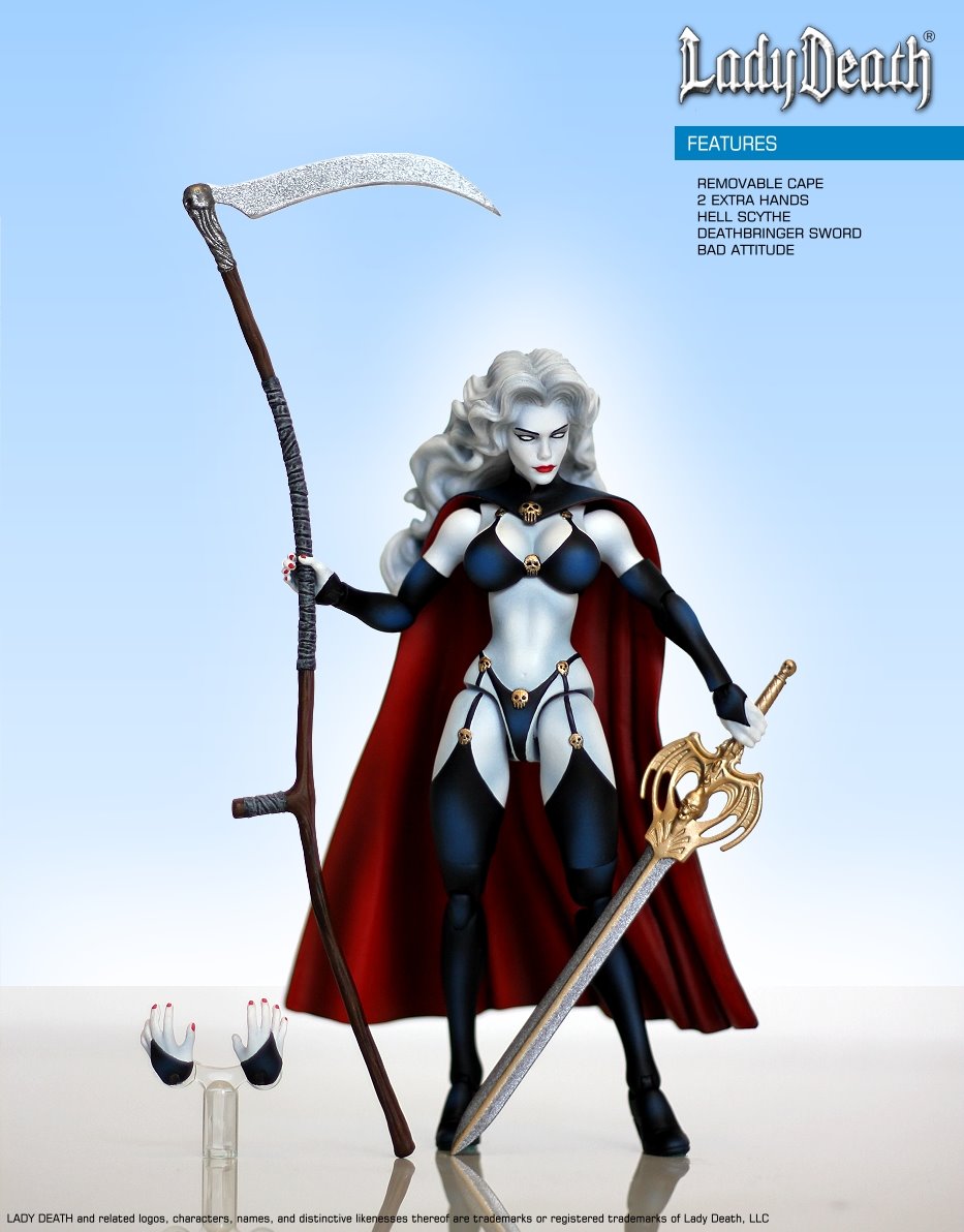 Coffin Comics: Updated Lady Death Promo Images and Teases!