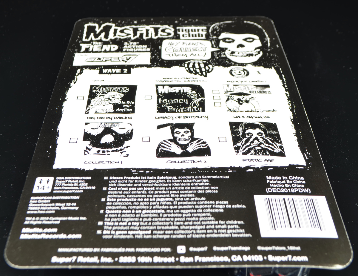 Super7: The Misfits ReAction Anthology