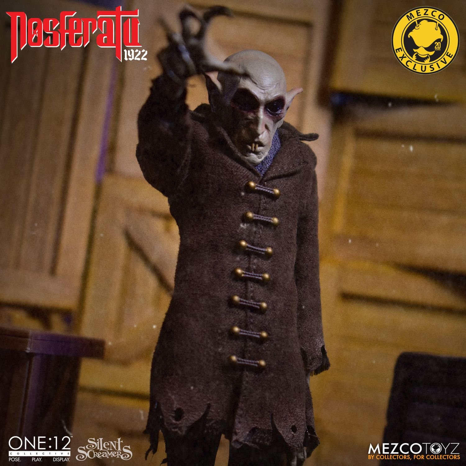 Mezco One:12 Collective Silent Screamers Nosferatu Bundle Promo Images ...