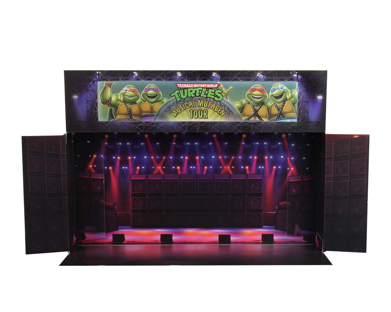 NECA: SDCC TMNT Musical Mutagen Tour 4 Pack and Accessory Pack Reveal
