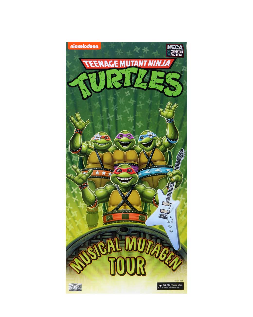 NECA: SDCC TMNT Musical Mutagen Tour 4 Pack and Accessory Pack Reveal