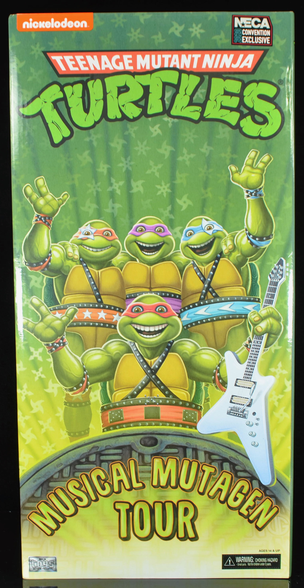 NECA: TMNT Musical Mutagen Tour Set Review