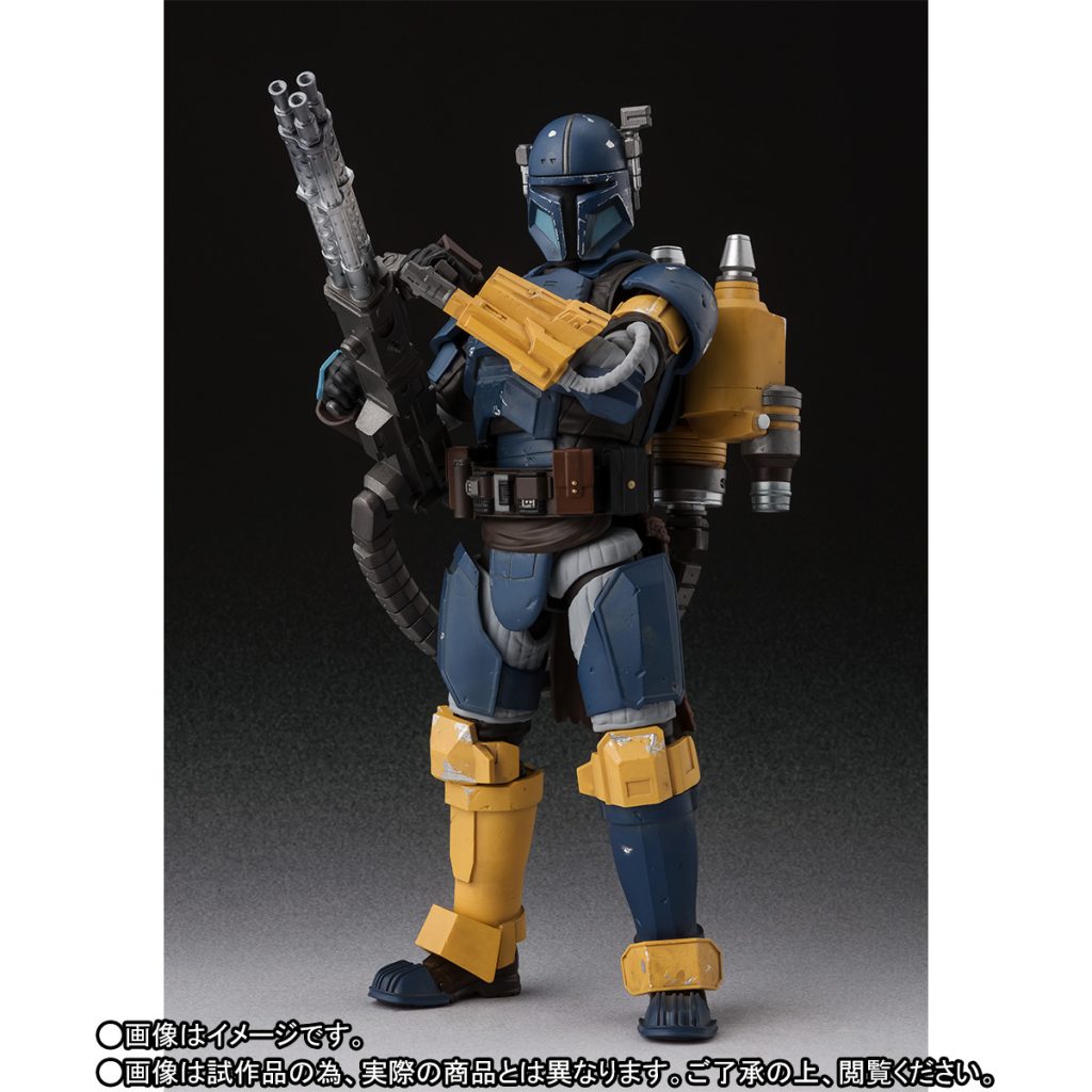 Bandai: S.H. Figuarts Star Wars Heavy Infantry Mandalorian Promo Images ...