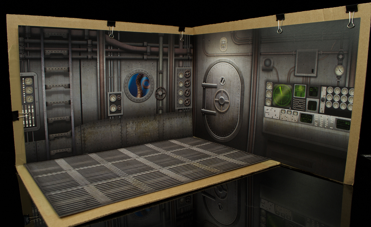 Diorama Prints: Panel Environments Bundle 3