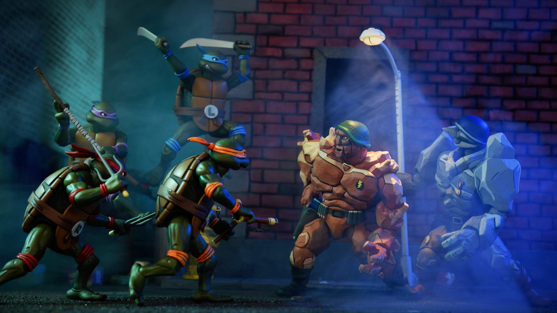 Fwoosh First Look: NECA Teenage Mutant Ninja Turtles Traag and Granitor