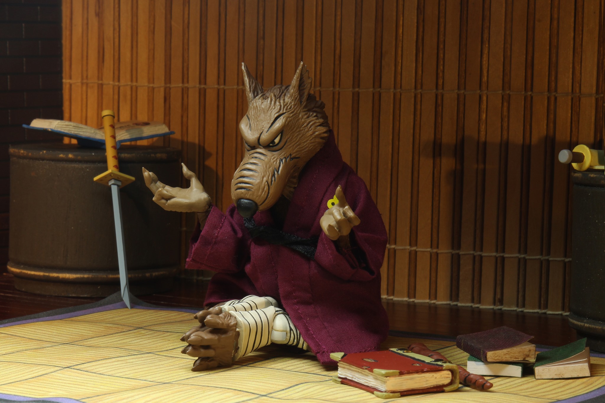 NECA: Teenage Mutant Ninja Turtles #TurtleTuesday Splinter and Baxter ...