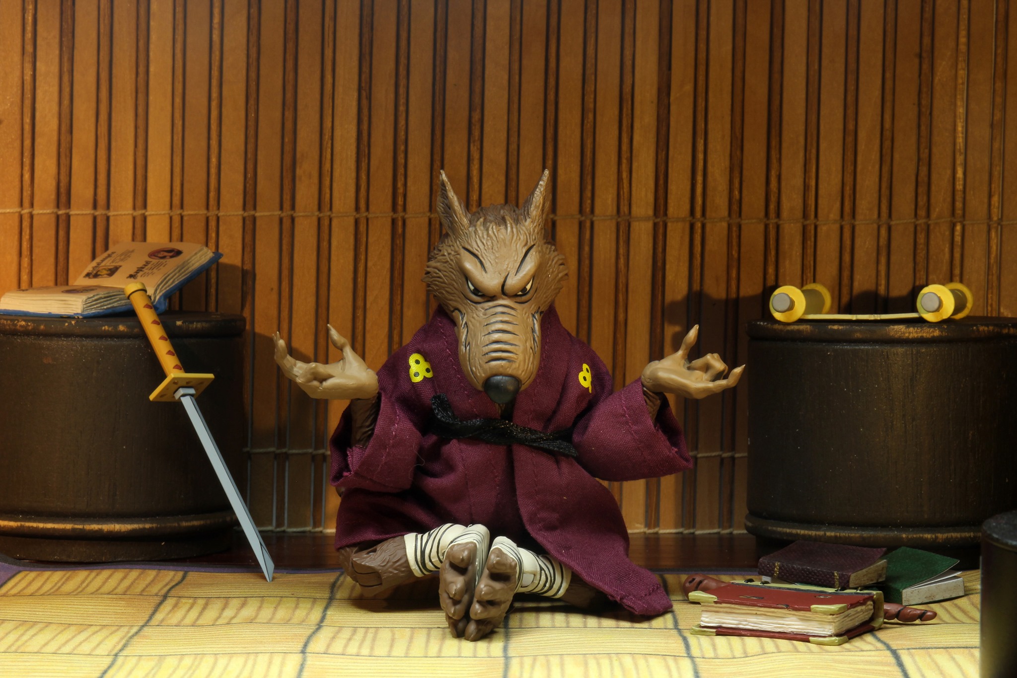 NECA: Teenage Mutant Ninja Turtles #TurtleTuesday Splinter and Baxter ...