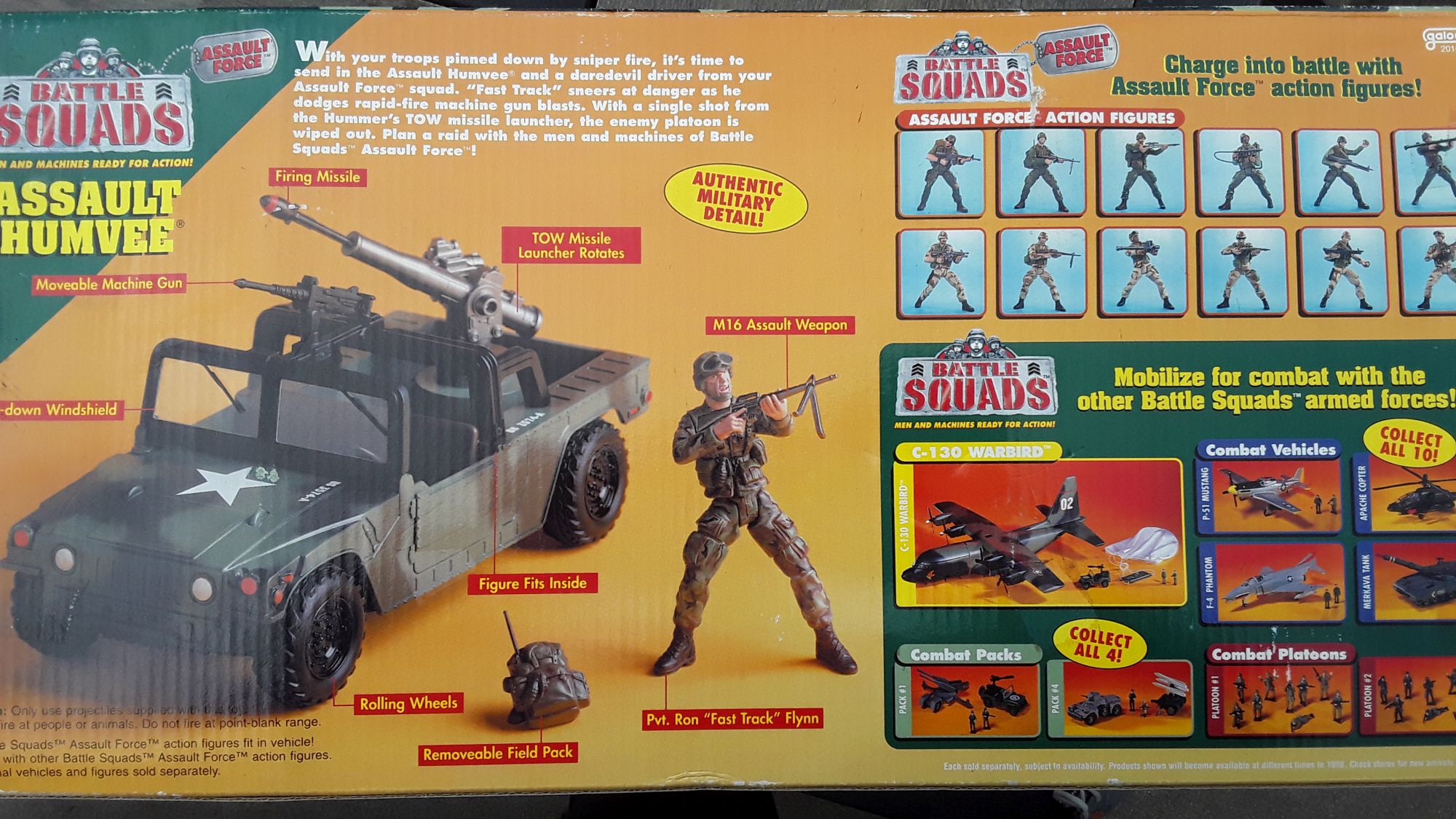 Throwback Review: Galoob Battle Squads Assault Humvee