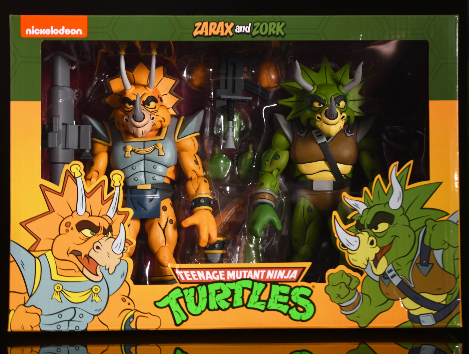 NECA: TMNT Zarax and Zork First Look