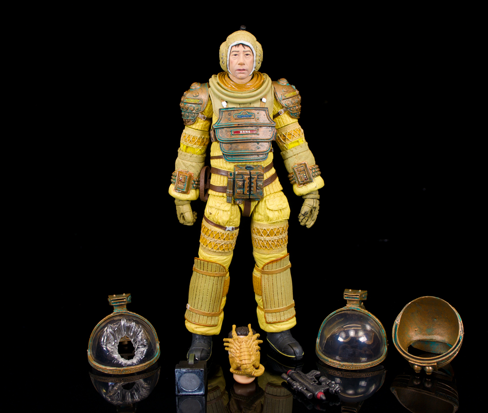 NECA-Alien-40th-Anniversary-Series-3-Review-Kane-Accessories