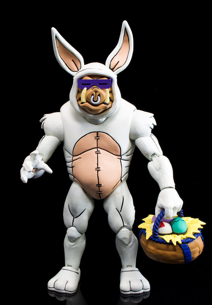 NECA: Teenage Mutant Ninja Turtles Loot Crate Bunny Suit Rocksteady and ...