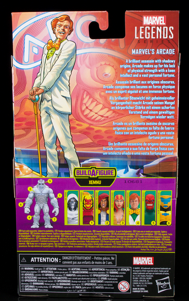 Hasbro: Marvel Legends Xenmu Super Villain Series Arcade Review