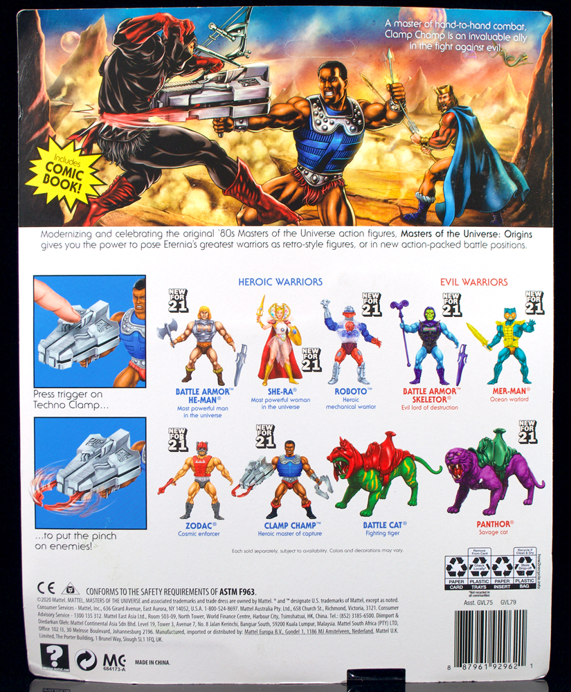 Mattel: Masters of the Universe Origins Clamp Champ Review