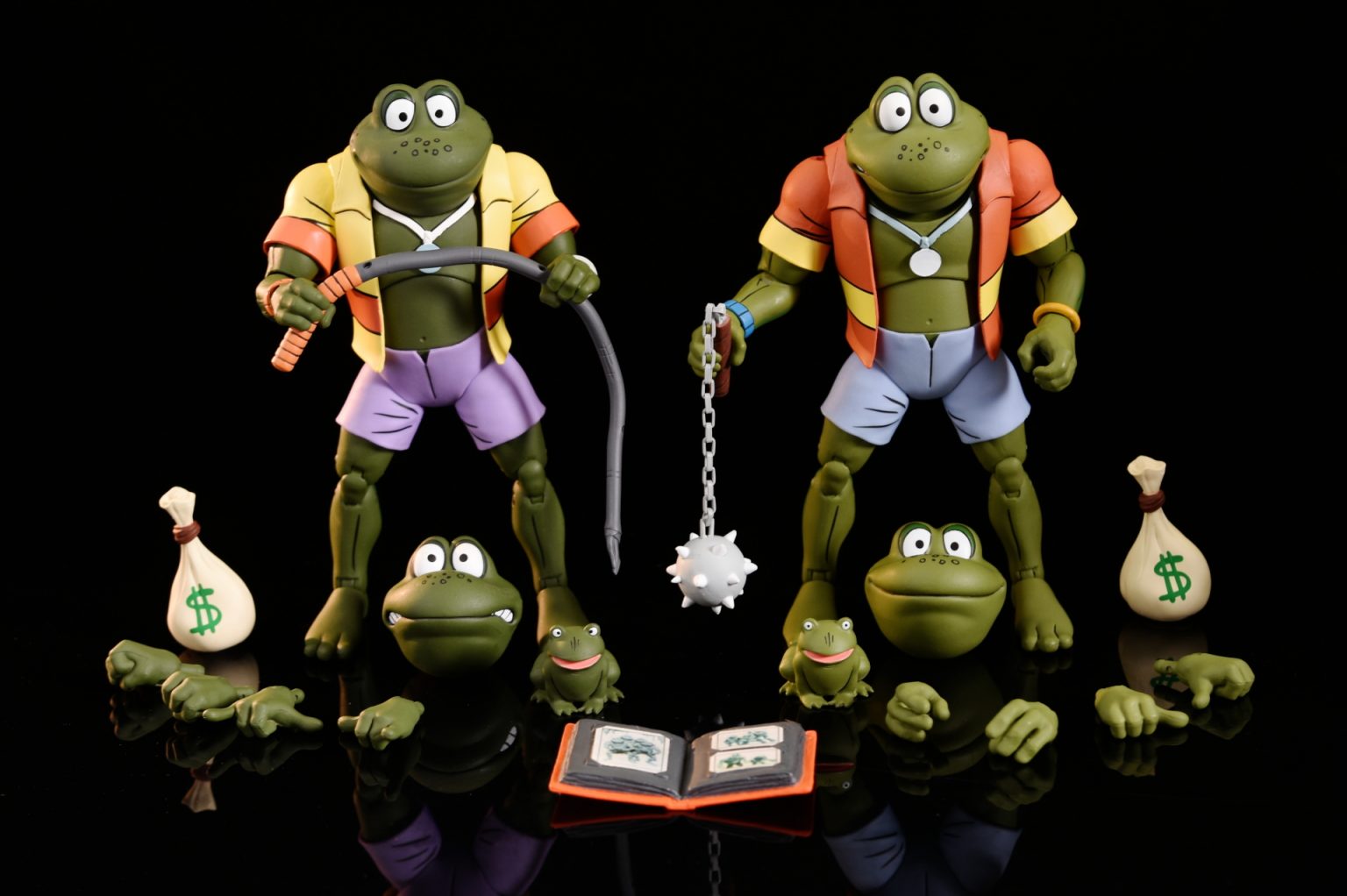NECA: TMNT Punk Frogs Napoleon and Attila