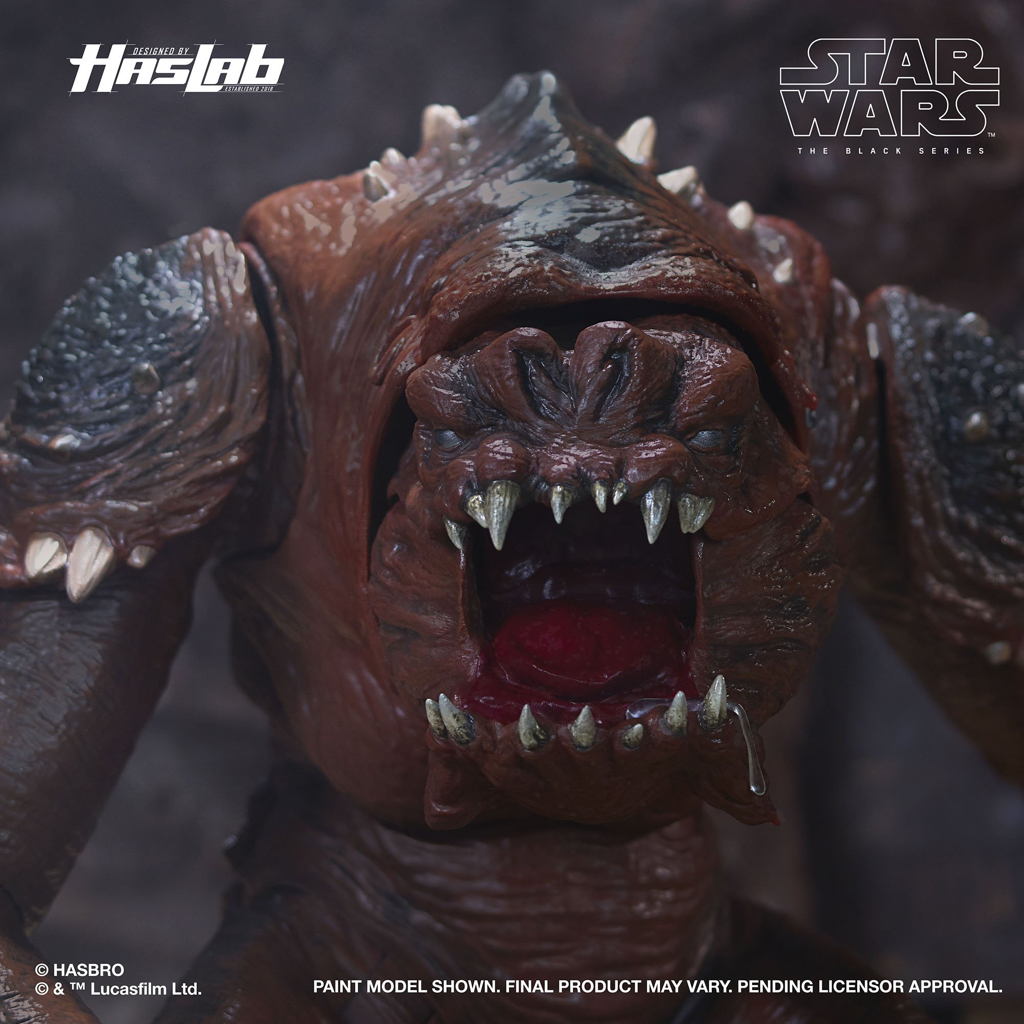 Hasbro: Haslab Star Wars Black Series Rancor Painted and Final Tiers ...