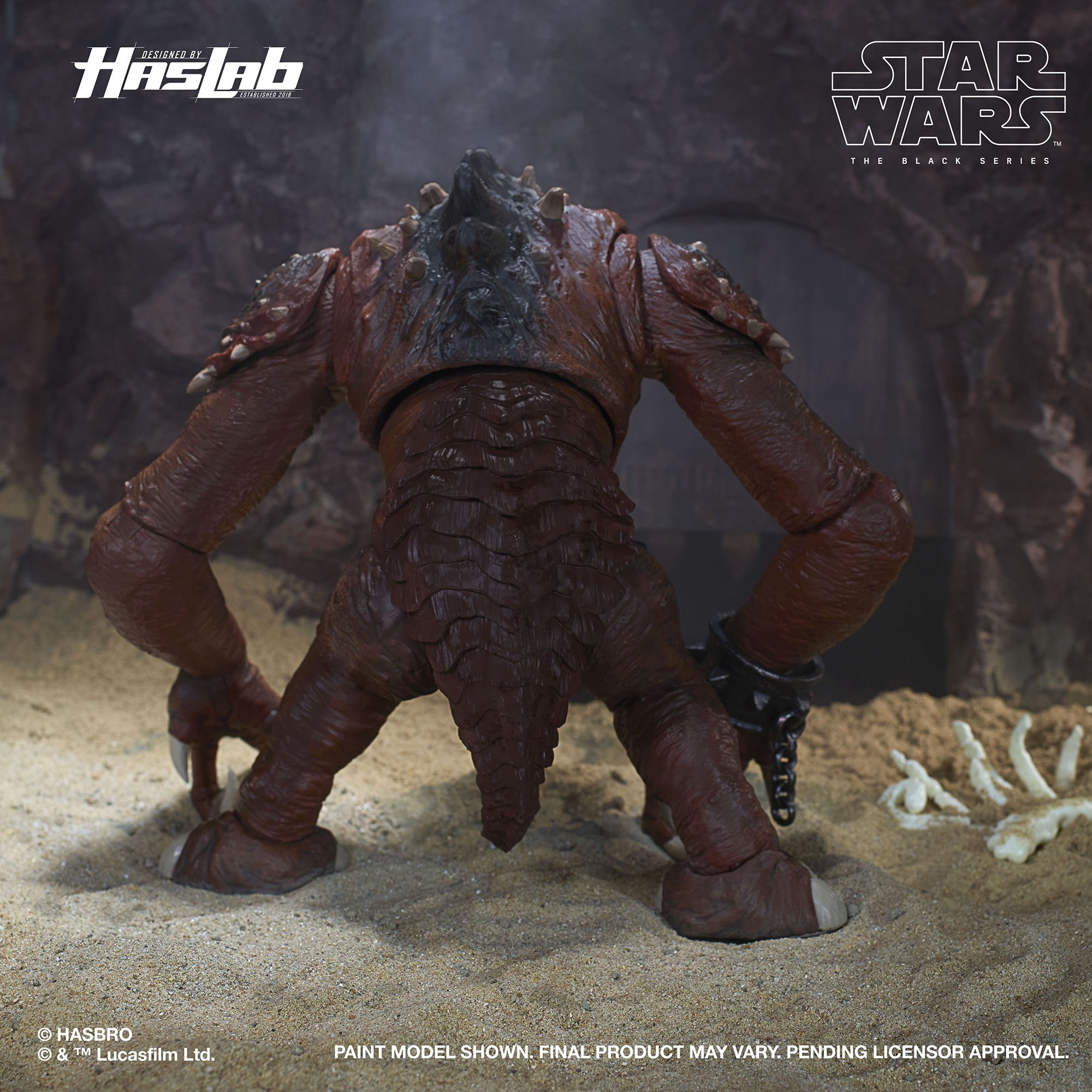 Hasbro: Haslab Star Wars Black Series Rancor Painted and Final Tiers ...