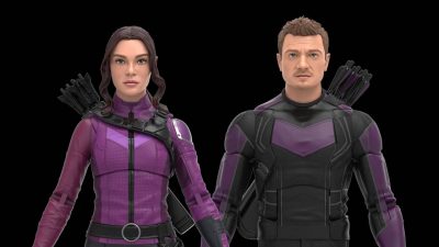 Hasbro: Marvel Legends Disney+ Hawkeye Clint and Kate Announced!