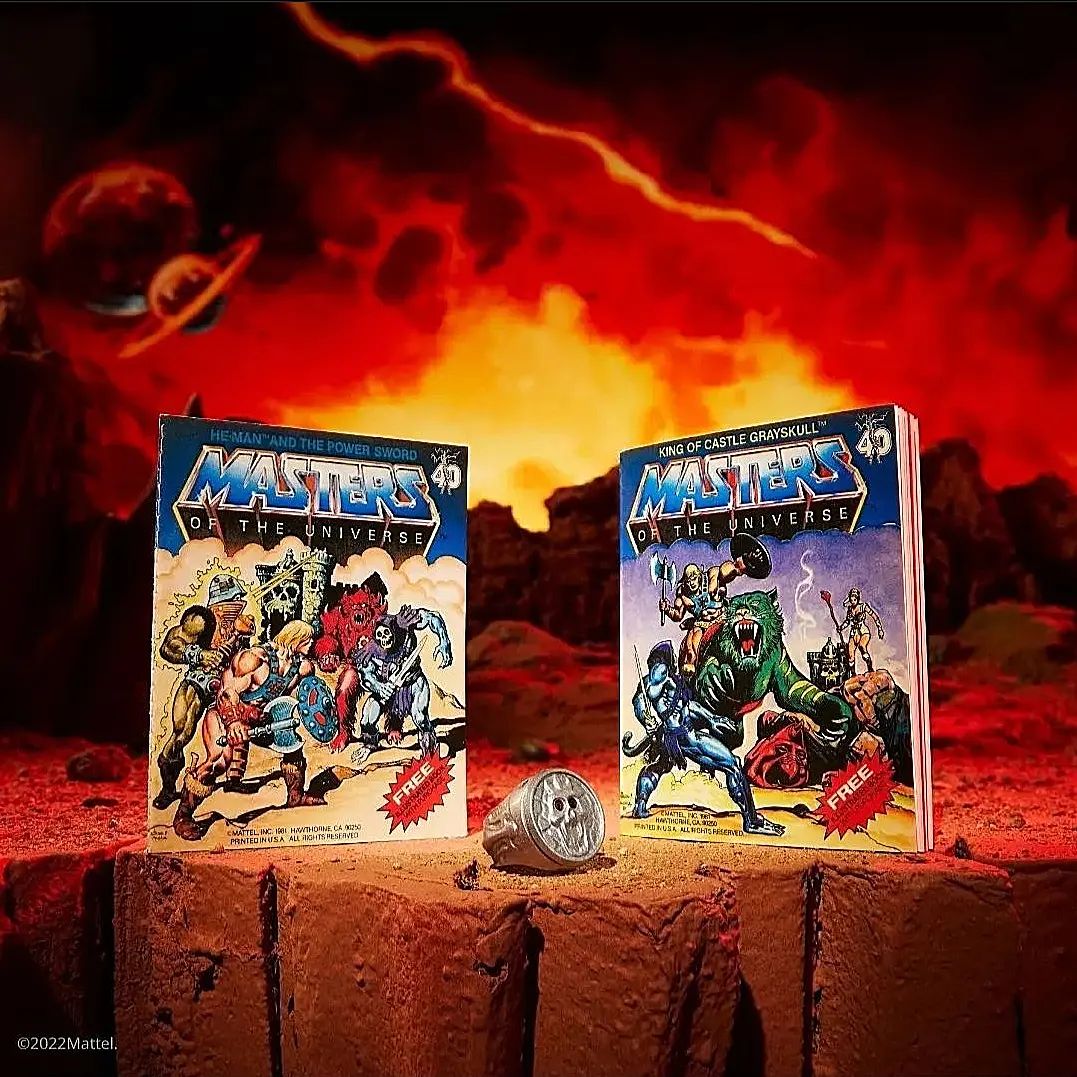 Mattel: Masters of the Universe Masterverse He-Man vs Skeletor 40th ...