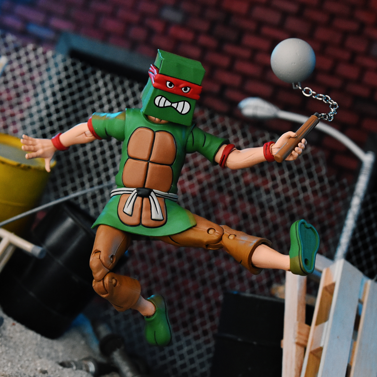 NECA: Teenage Mutant Ninja Turtles Crooked Ninja Turtle Gang and Rock ...